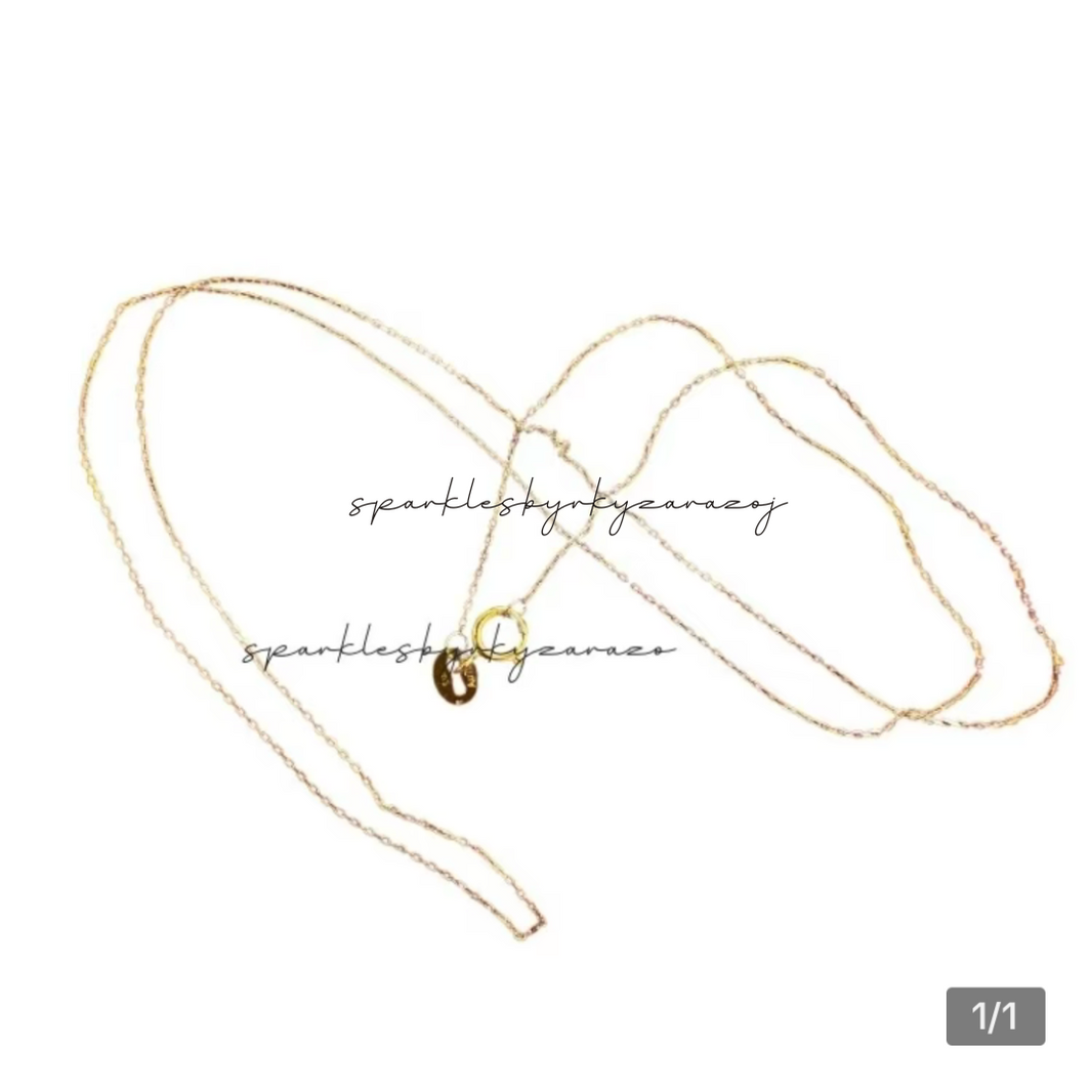 18k Gold Lightweight Chains – Sparkles.ph