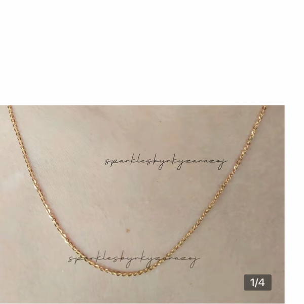 2.0 Tauco Chain Solid 18k Saudi Gold – Sparkles PH