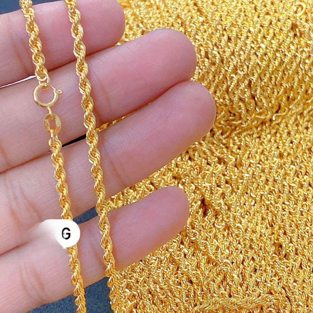 18k Gold Lightweight Chains – Sparkles.ph