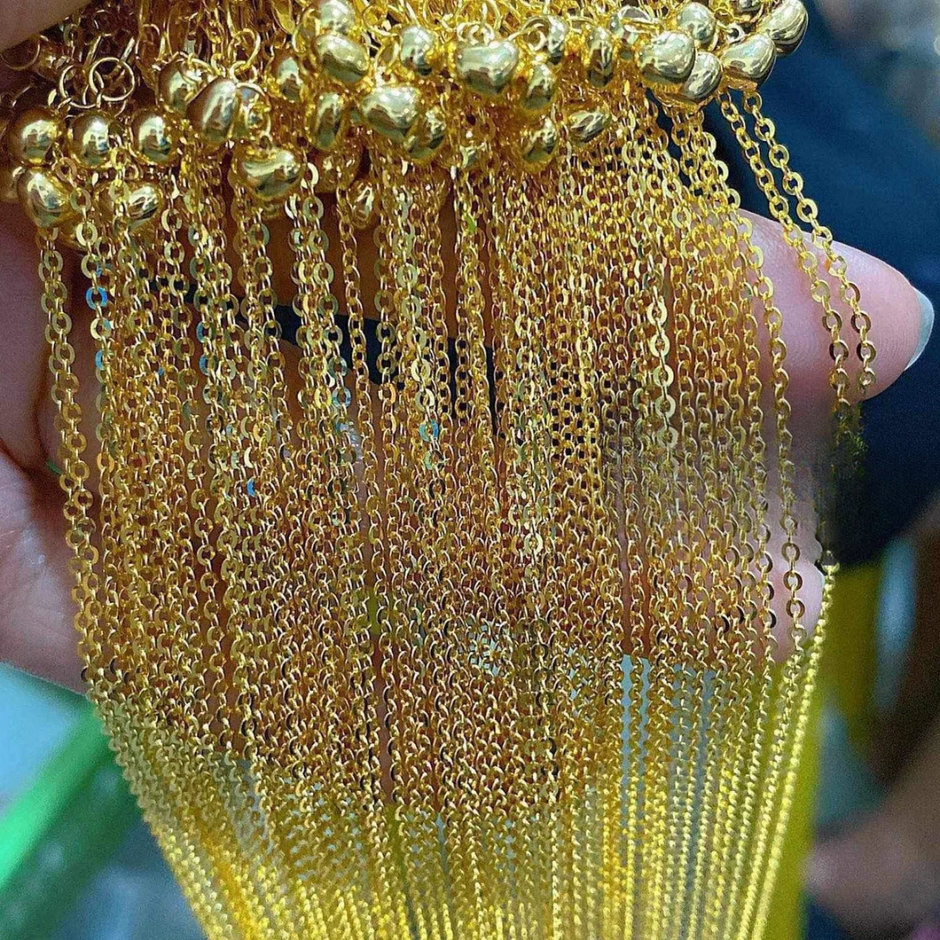 18k Gold Lightweight Chains – Sparkles.ph
